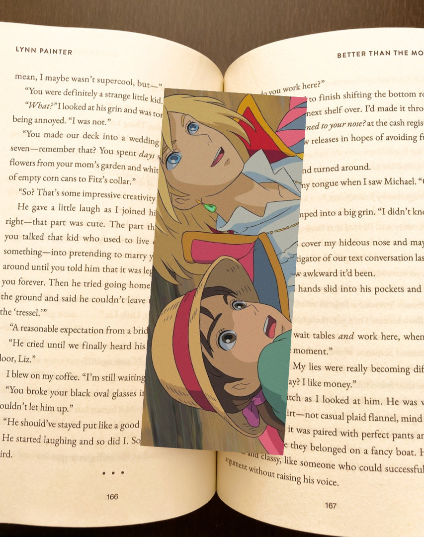 Marcapáginas Studio Ghibli "Howl's Moving Castle 2" – Ñatito® Libros